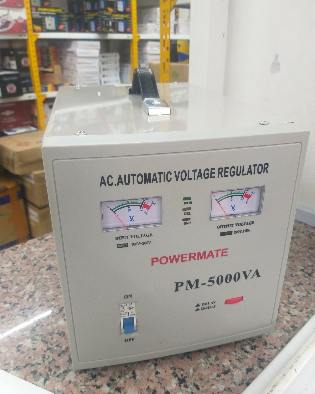 Powermate AVR 5000VA 5kva AC Automatic Power Regulator ...
