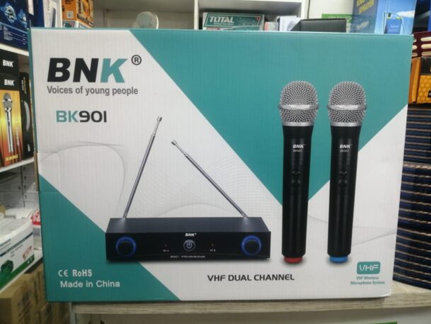 BNK BK901 VHF dual wireless microphone - toptoolsmachineries