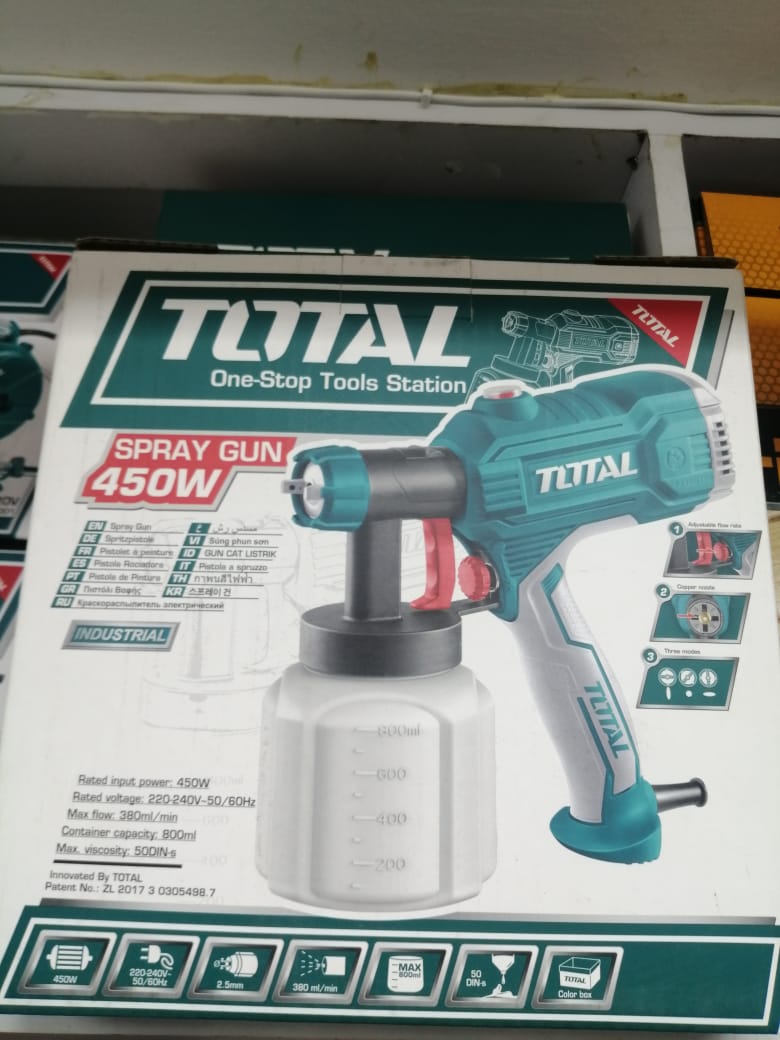 Original Total spray gun 450w - toptoolsmachineries