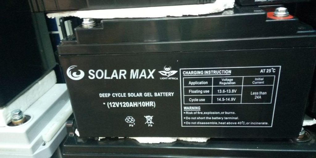 Solarmax 12V18Ah German Standard Battery - toptoolsmachineries