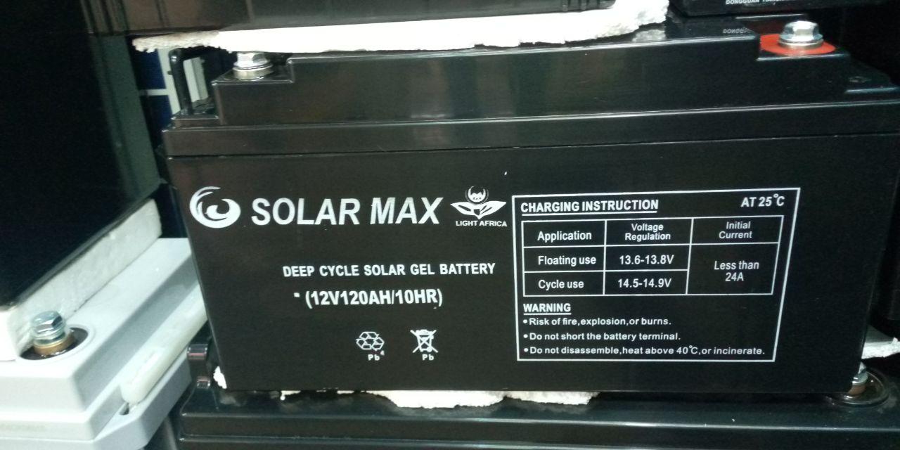 Solarmax 12V18Ah German Standard Battery - toptoolsmachineries
