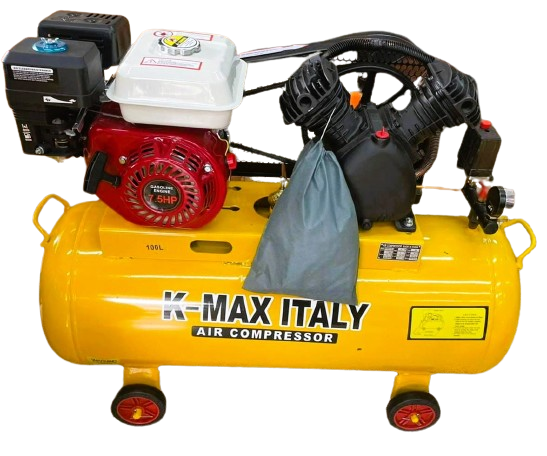 Kmax 100L air petrol driven compressor at 56,000 - toptoolsmachineries